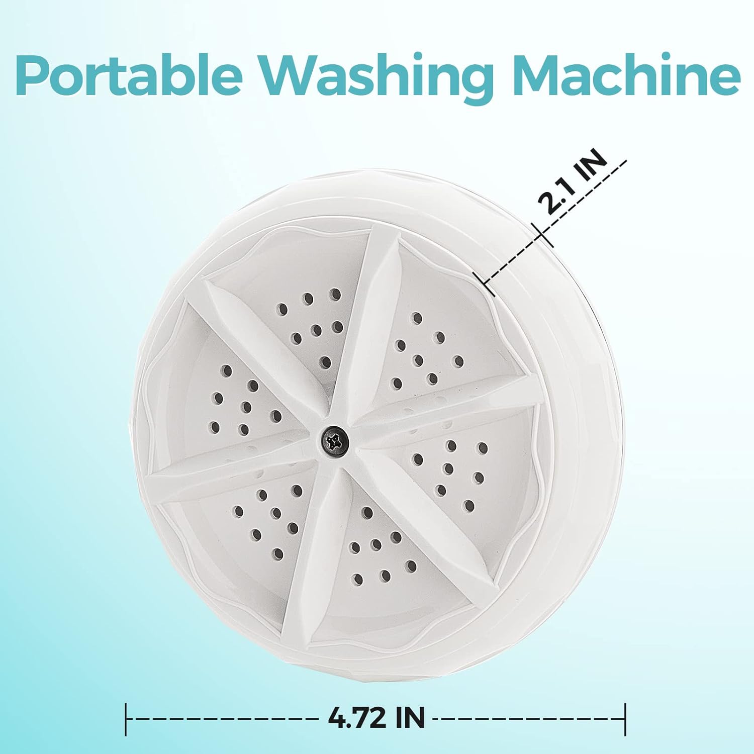 LytLStrox Mini Washing Machine,Portable Foldable Ultrasonic Small ...